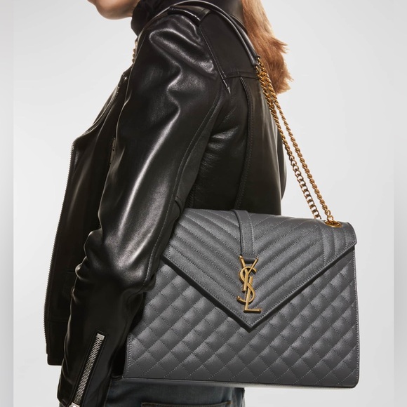 Yves Saint Laurent | Bags | Ysl Yves Saint Laurent Large Envelope Bag ...